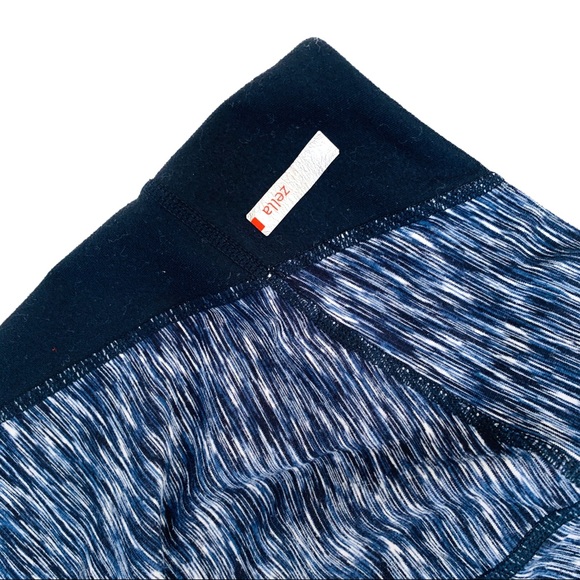 Zella | Pants & Jumpsuits | Zella Navy Blue And White Cropped Yoga ...